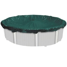 Harris Commercial-Grade Winter Pool Covers, 24' Round Fitted, Swimming ...