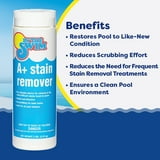 In The Swim A+ Pool Stain Remover, Effective for All Pool Surfaces, No ...