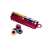 3M Automotive 12174 ScotchCode 0-9 Wire Marker Tape Dispenser - Walmart.com