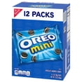 OREO Mini Chocolate Sandwich Cookies, 12 Snack Packs - Walmart.com