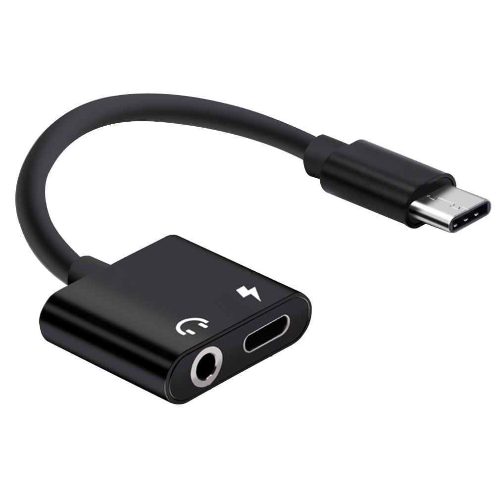 Usb Type C To 3 5mm Audio Adapter Cable 2 In 1 Type C To 3 5mm Jack