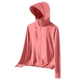 cocolona Womens Summer Sunscreen Jacket Lightweight Hoodie Long Sleeve ...