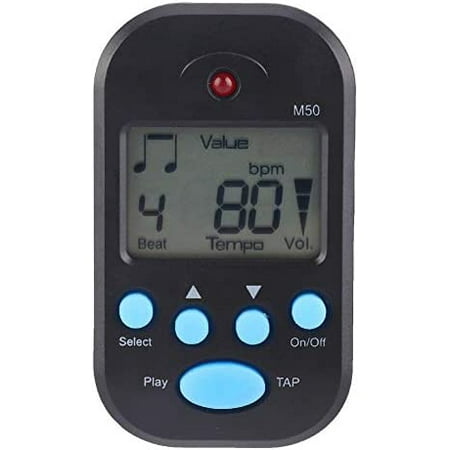 Mini Metronome, LCD Digital M50 Metronome Electronic Metronome Digital ...