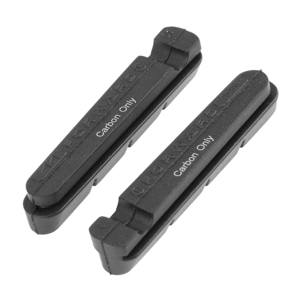 Yucurem 1Pair Bicycle Road Bike Rubber C/V Brake Pads Carbon Rim Brake ...
