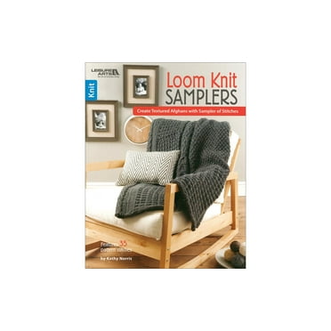 Leisure Arts Oval Loom Knits Knitting Book – Step-by-Step Pattern Guide with Stitch Techniques ...
