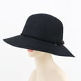 Travelwant Womens Wide Brim Sun Hat With Wind Lanyard Upf Summer Straw