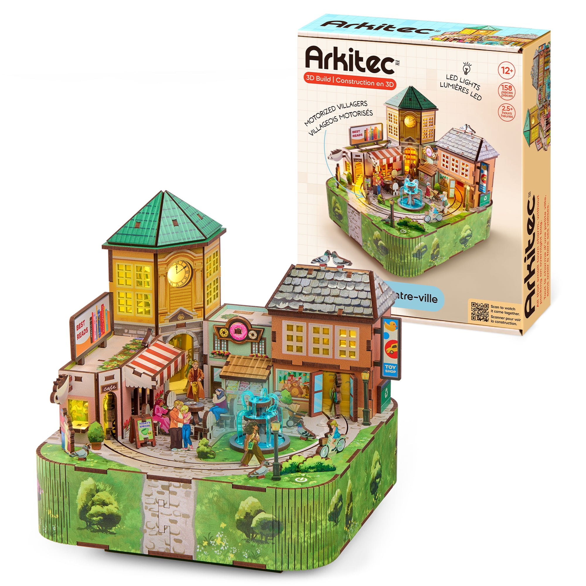 Click here for Arkitec Town Square Town Square Miniscape 3d Build prices