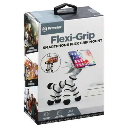 Premier Accessory group Multi-Flex Smartphone grip Mount, Black ...