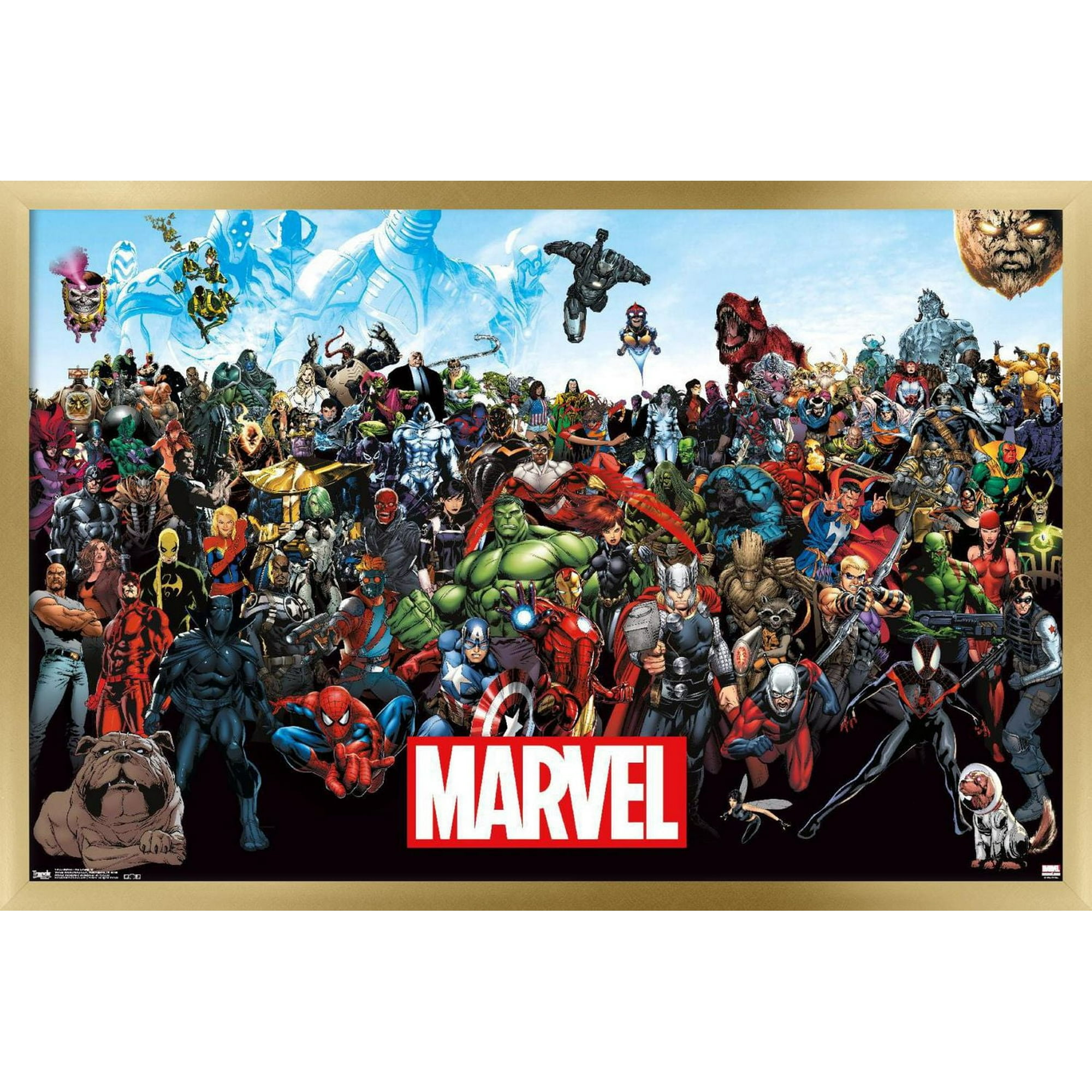Click here for Trends International Marvel Comics - The Marvel Li... prices