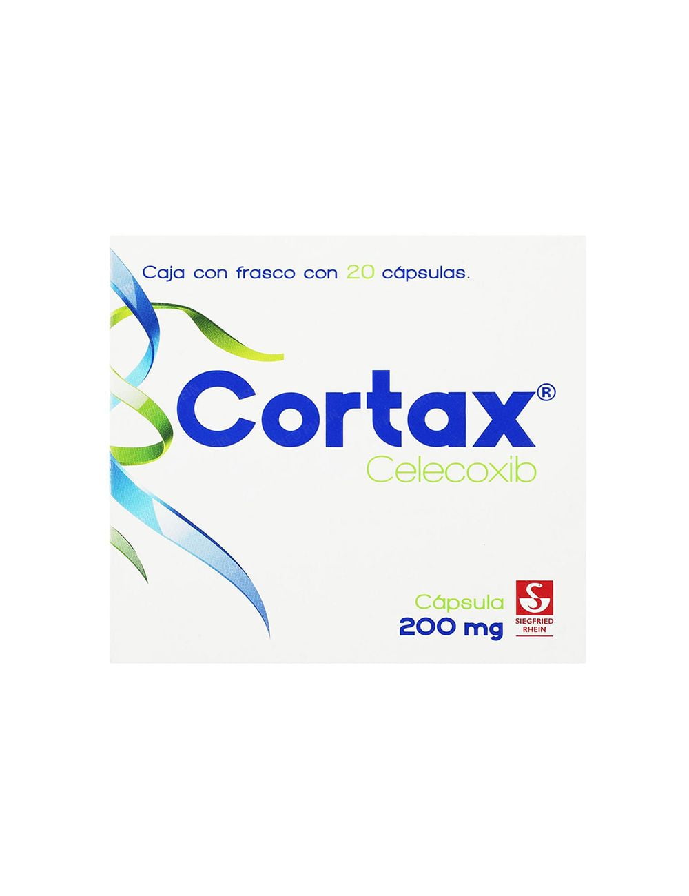Cortax 200 mg 1 frasco con 20 cápsulas | Walmart en línea