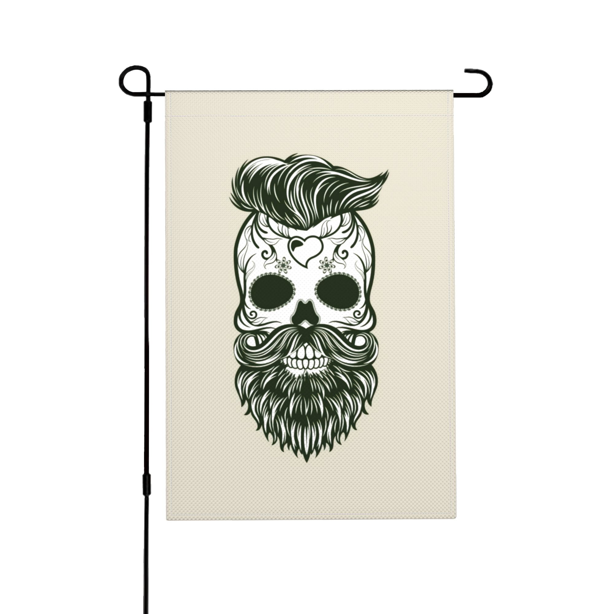 TEQUAN Mexico Style Death Skull Witches Garden Flags, 18 x 12 inch ...