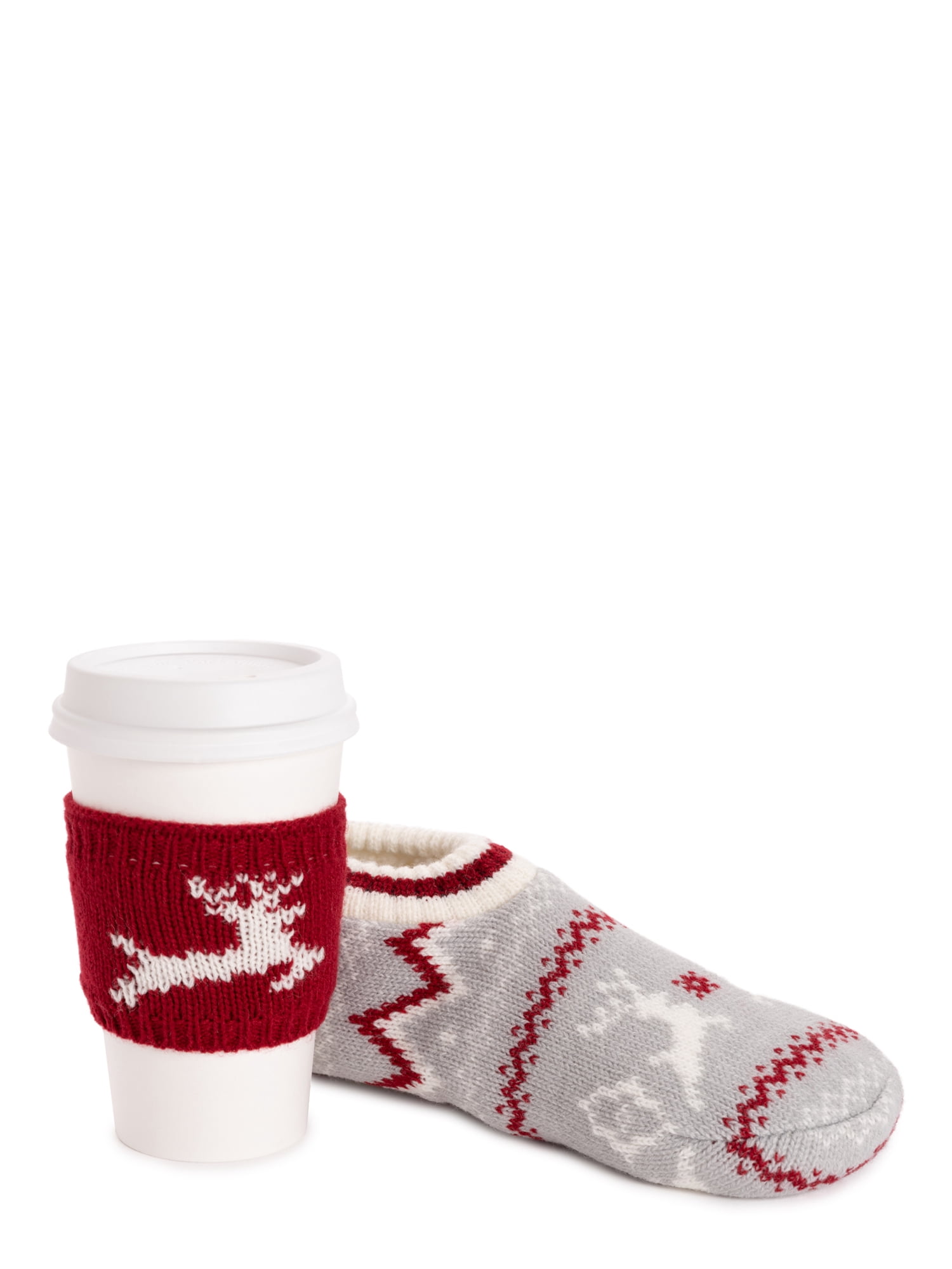 Muk Luks Women's Sweater Low-Cut Slipper Sock Gift Set - Walmart.com