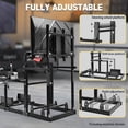 Marada 3060 Aluminum Racing Simulator Cockpit With TV Mount, Fits ...