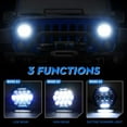 Pair DOT 7" Round Led Headlight Hi/Lo Lamp for Chevy Truck C10 C20 C30 ...
