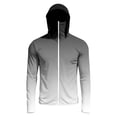 CONZONE Men's Sun Protection Jacket Breathable Cooling Hoodies With ...