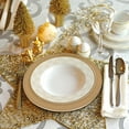 MAONAME 13" Gold Charger Plates, Round Chargers for Dinner Plates ...