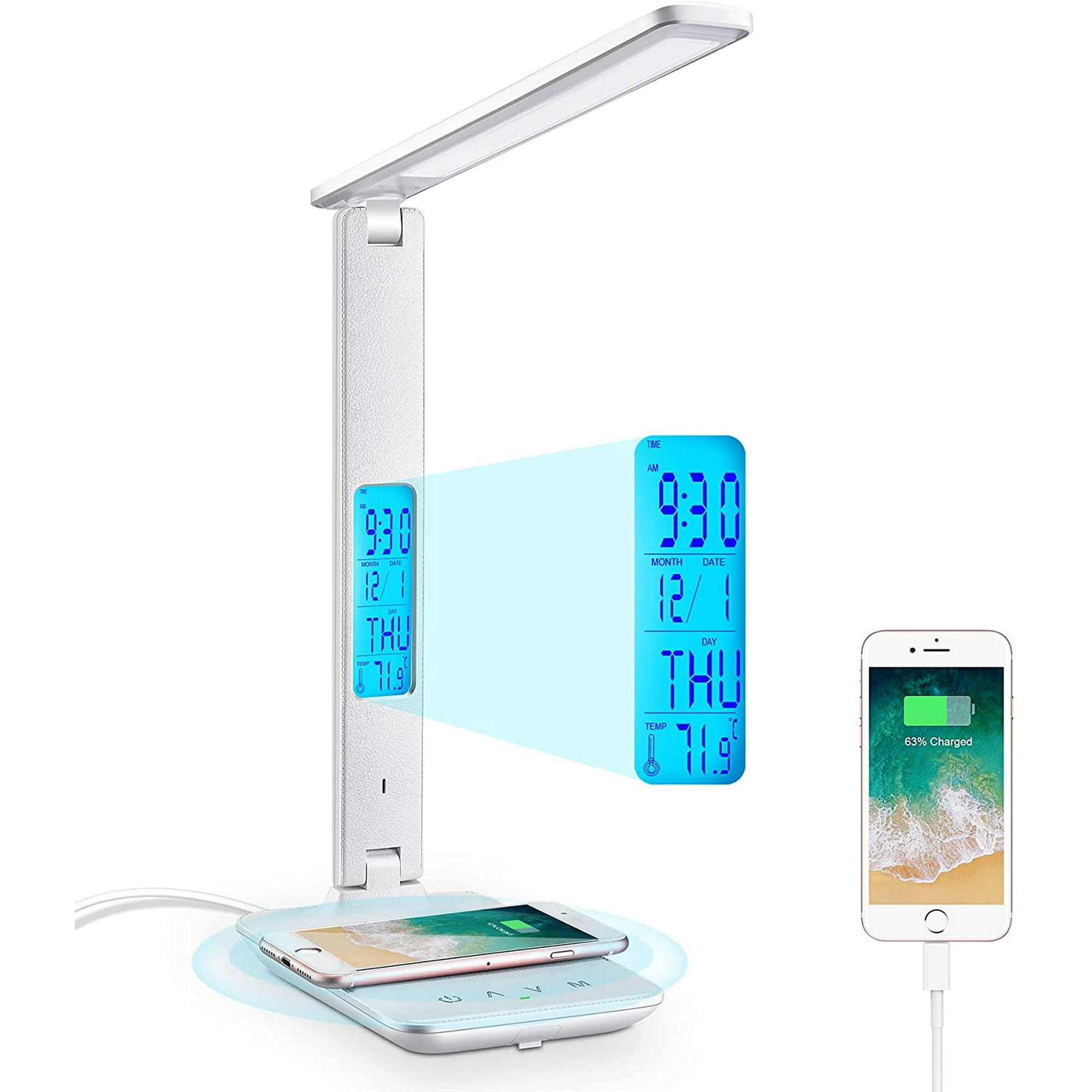 Click here for Nielieping Led Desk Lamp With Wireless Charger  Us... prices