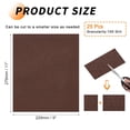 25 Pcs 100 Grit Sandpaper, 9 x 11 Inch Sand Paper Alumina Abrasive ...
