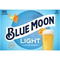 Blue Moon Light Craft Beer, 12 Pack, 12 fl oz Aluminum Cans, 4.0% ABV ...