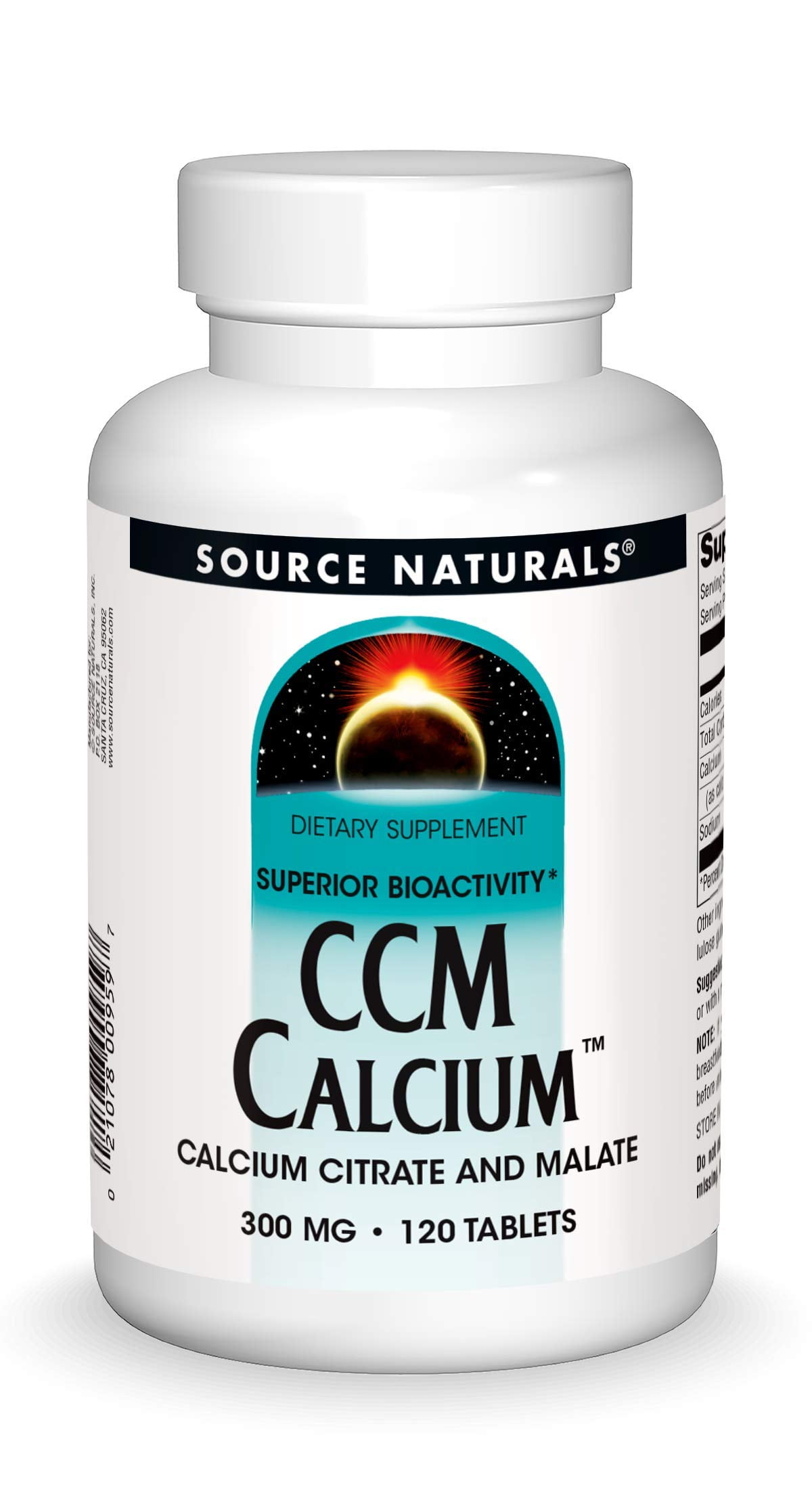 Supplement Source Naturals CCM Calcium 300 mg 120 comprimidos | Walmart ...