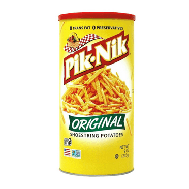 Pik-Nik Original Shoestring Potatoes Crisps, 4 oz, Vegetable Oil Used ...