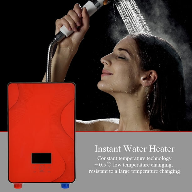 Electric Hot Water Heater,220V 6500W Tankless Instant Electric Water ...