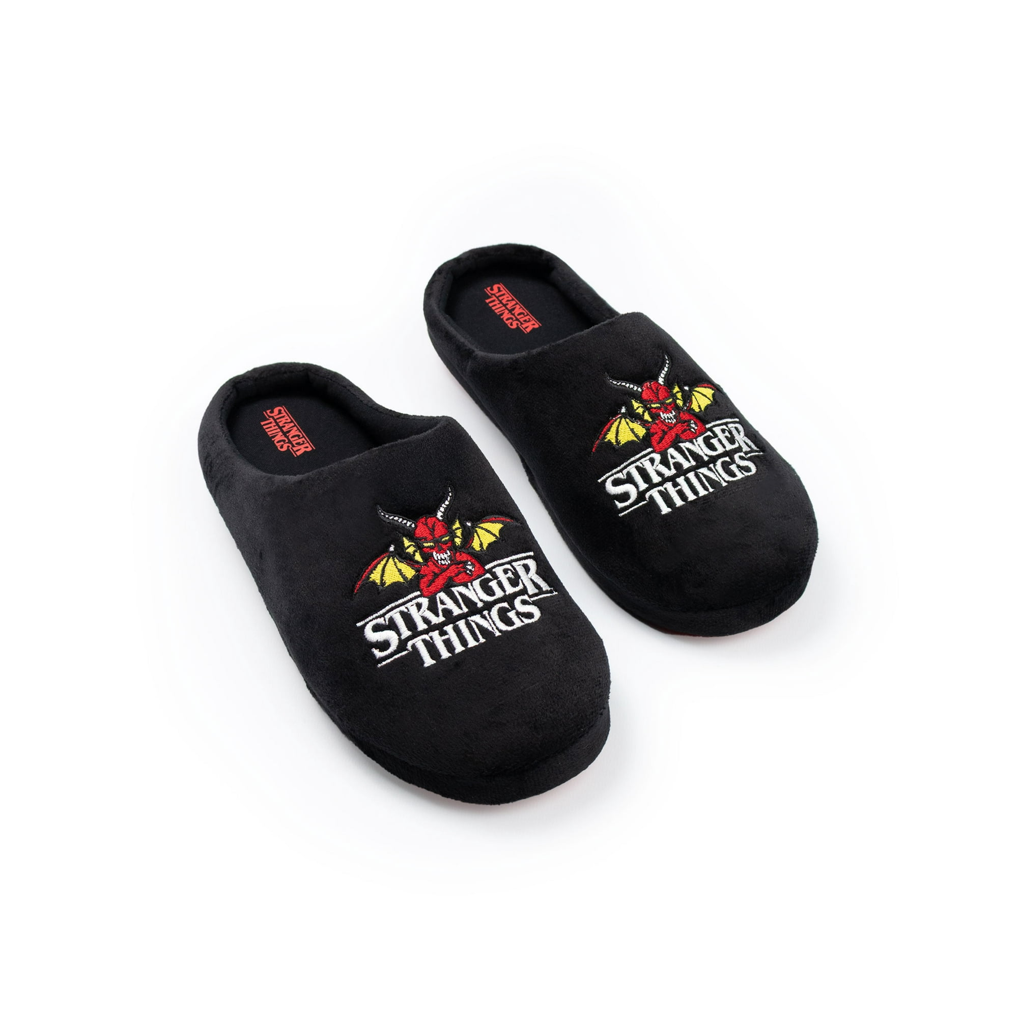 Click here for Stranger Things Unisex Black Mule Slippers prices