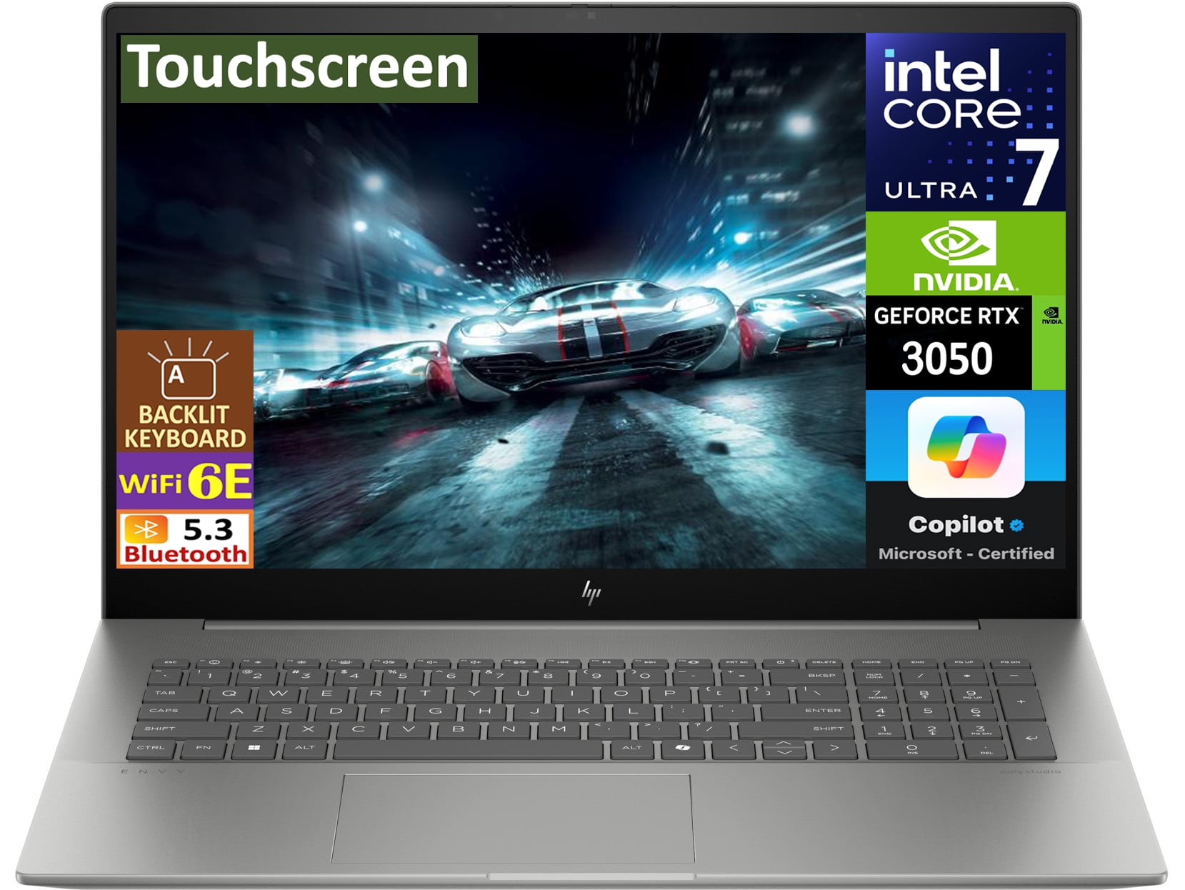 HP Laptop ENVY Ultra 7-155H 16GB Memory 1 TB SSD 17.3 HP Laptop ENVY Ultra 7-155H 16GB Memory 1 TB SSD 17.3