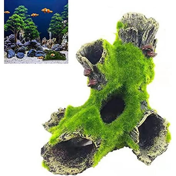 Aquarium Tree Trunk Decoration, Resin For Fish Tank Decoration, For ...