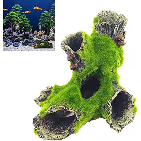 Aquarium Tree Trunk Decoration, Resin For Fish Tank Decoration, For ...