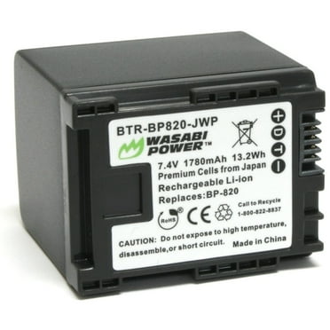 Canon Camera Lithium-Ion Battery Pack BP-820 (1780mAh) - Walmart.com