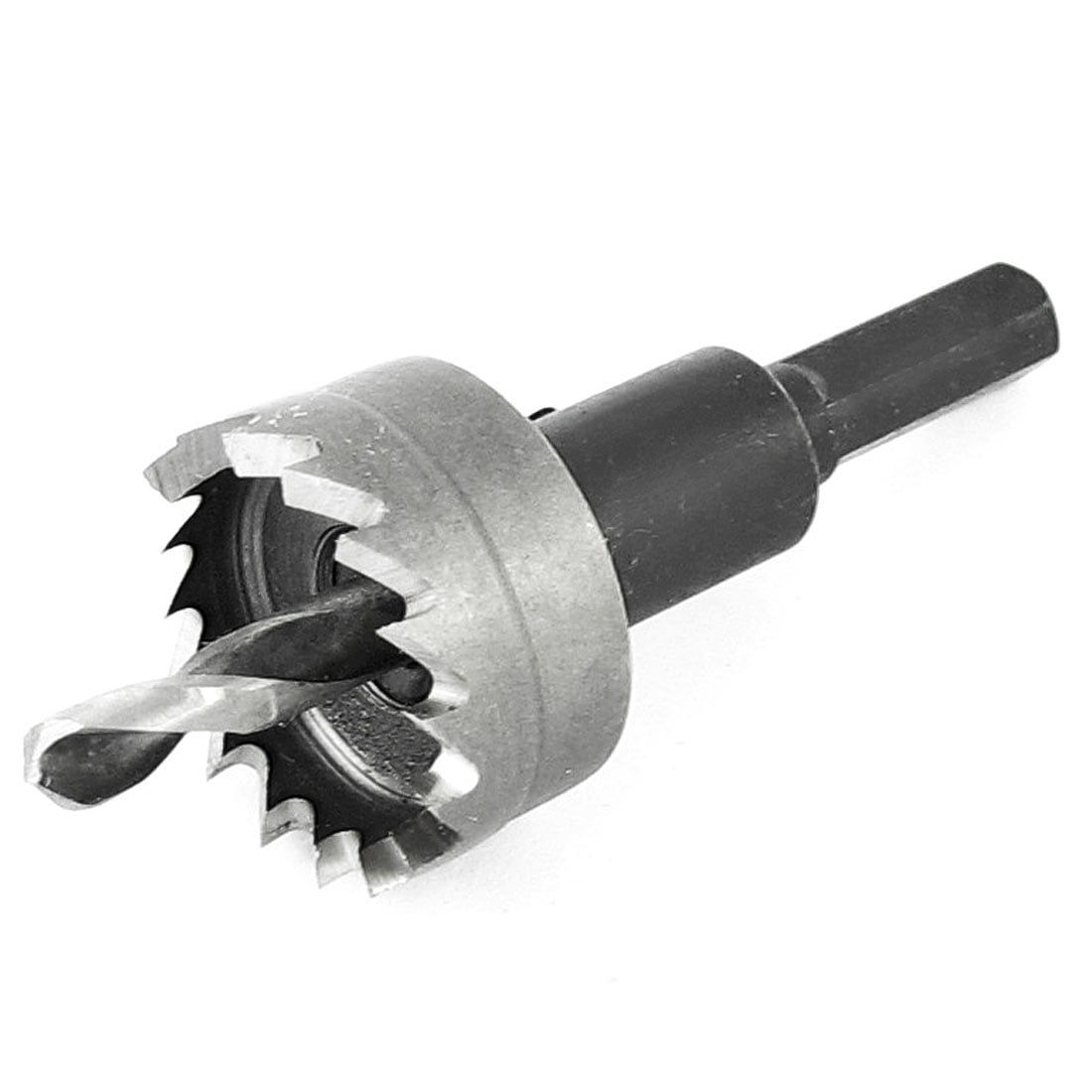 Unique Bargains Metal Cutting 7mm Shank Twist Drill Bit 24mm Diameter ...
