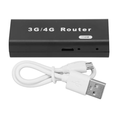 Mini 3G WiFi Router, USB 3G Modems Portable WiFi Router Card Adapter ...