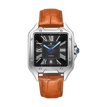 Silver/White Diplomat | 42 mm automatic homage mens watch | vintage ...