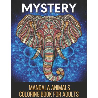 Animal Coloring Book For Adults: Stress relieving animals coloring book ...