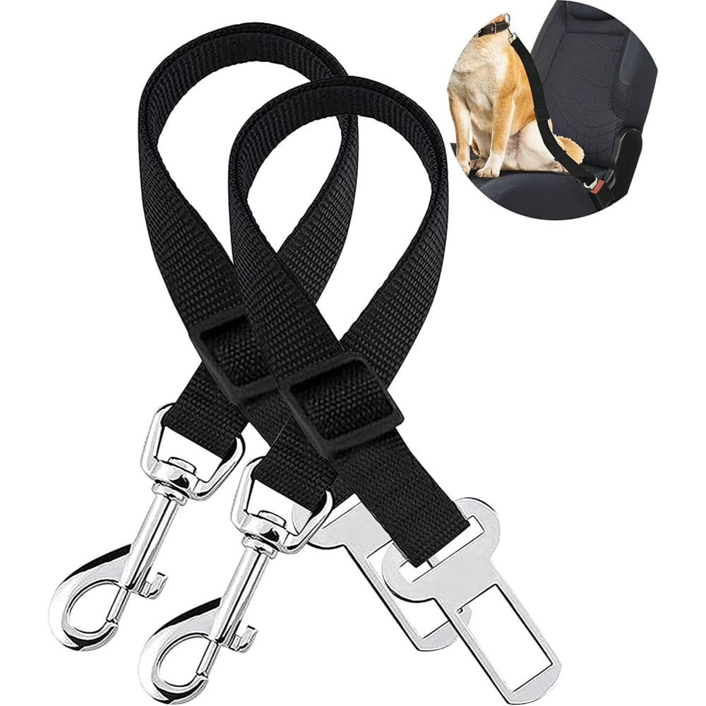 PEACNNG Dog Seatbelt, 2 Pack Dog Seat Belt, Pets Dog Car Harness Safety ...