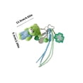 Adorable Fuzzy Bear Keychain Key Organizers Clip With Easy Clip Design ...