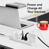 NXT Technologies 6-Outlet Surge Protector 8ft Cord 900 Joules NX54314 ...