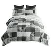 Donna Sharp Indiana Farmhouse 3 PC Patchwork Pieced Cotton King Quilt ...