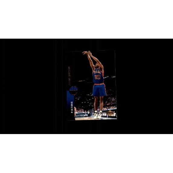 1994-95 Upper Deck #142 Allan Houston NBA Basketball Trading Card ...