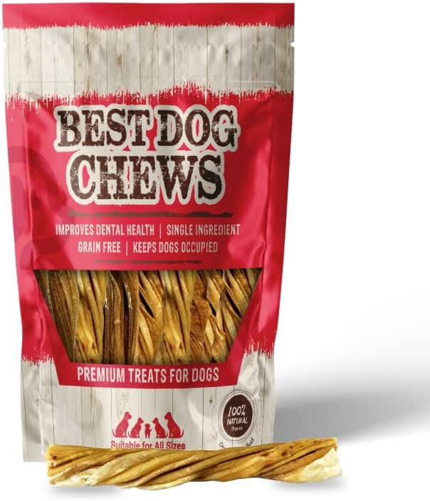 Best Dog Chews - Premium Tripe Twists for Dogs - 5 inch (12 Count, 13 ...
