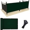 COSTYLE 50 feet Privacy Screen Fence Mesh Shade Net Cover for Wall ...