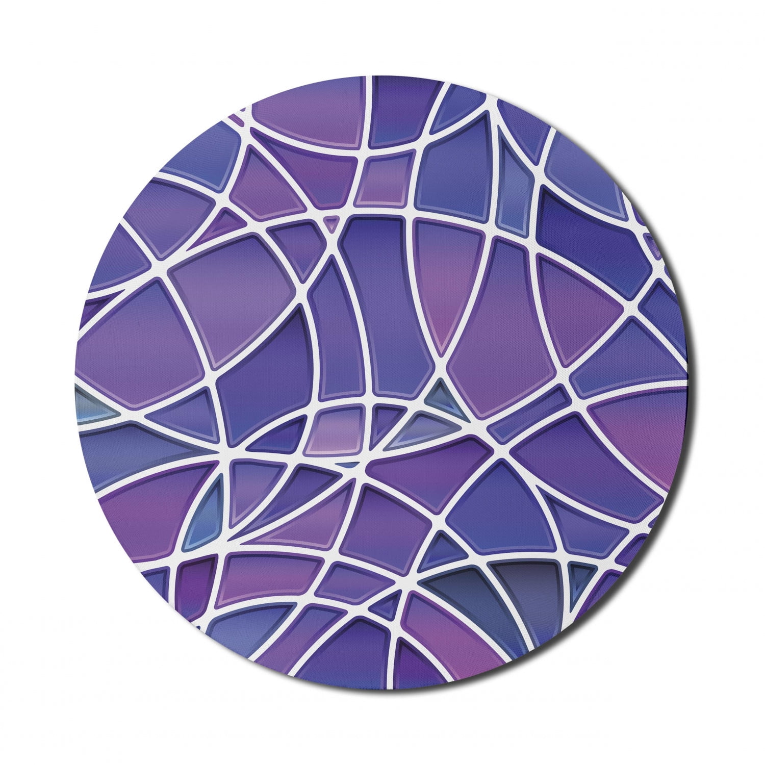 Mosaic Mouse Pad for Computers, Stained Glass Inspired Geometric Modern ...
