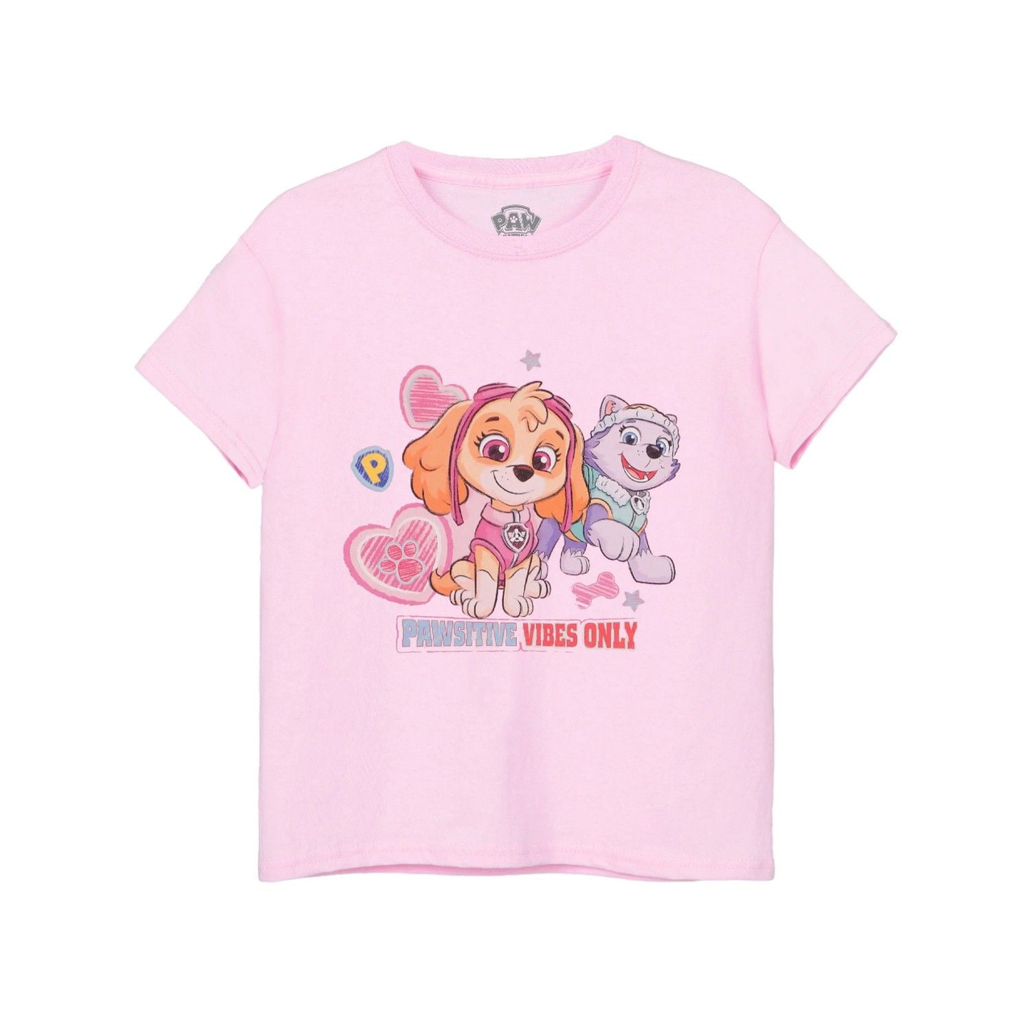 Click here for Paw Patrol Girls Pawsitive Vibes Only T-Shirt 7-8... prices