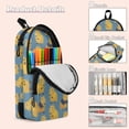 ALAZA Capybara Blue Pencil Case Pen Pouch Stationery Organizer Bag ...