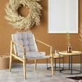2Pcs/Set 1Pc Back Cushion and 1Pc Seat Cushion Rocking Chair Cushion ...
