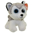Ty Buff Wolf Beanie Baby Small - Soft Toy Stuffy Plush Animal (42183 ...