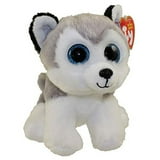 Ty Buff Wolf Beanie Baby Small - Soft Toy Stuffy Plush Animal (42183 ...