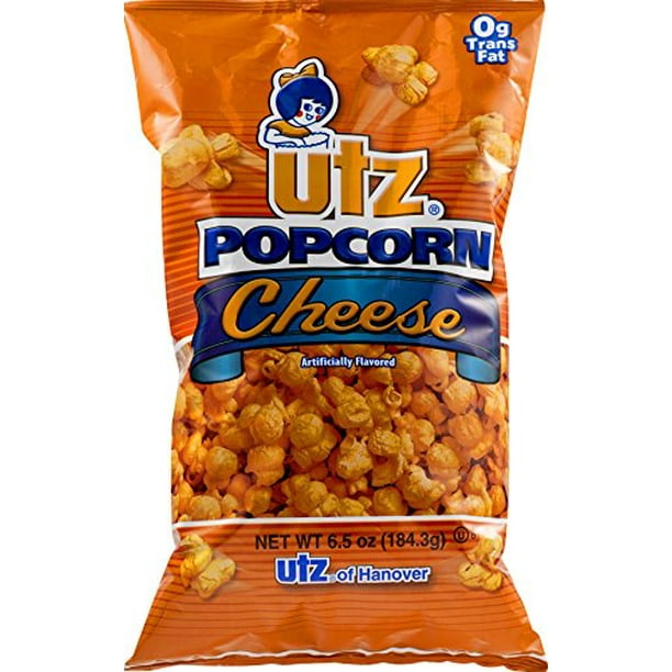 Utz Quality Foods Cheese Popcorn 6.5 oz. Bag (6 Bags) - Walmart.com