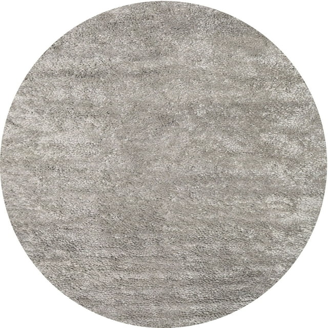 Ahgly Company Indoor Round Contemporary Sage Green Abstract Area Rugs ...